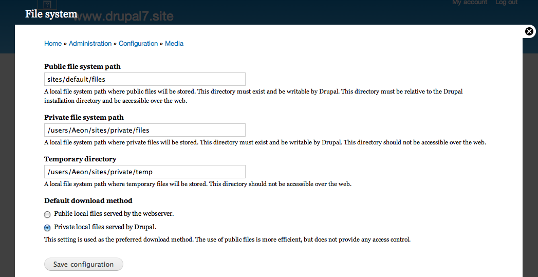 Custom logo and favicon stored in private filesystem if it is the default [#1087250] | Drupal.org